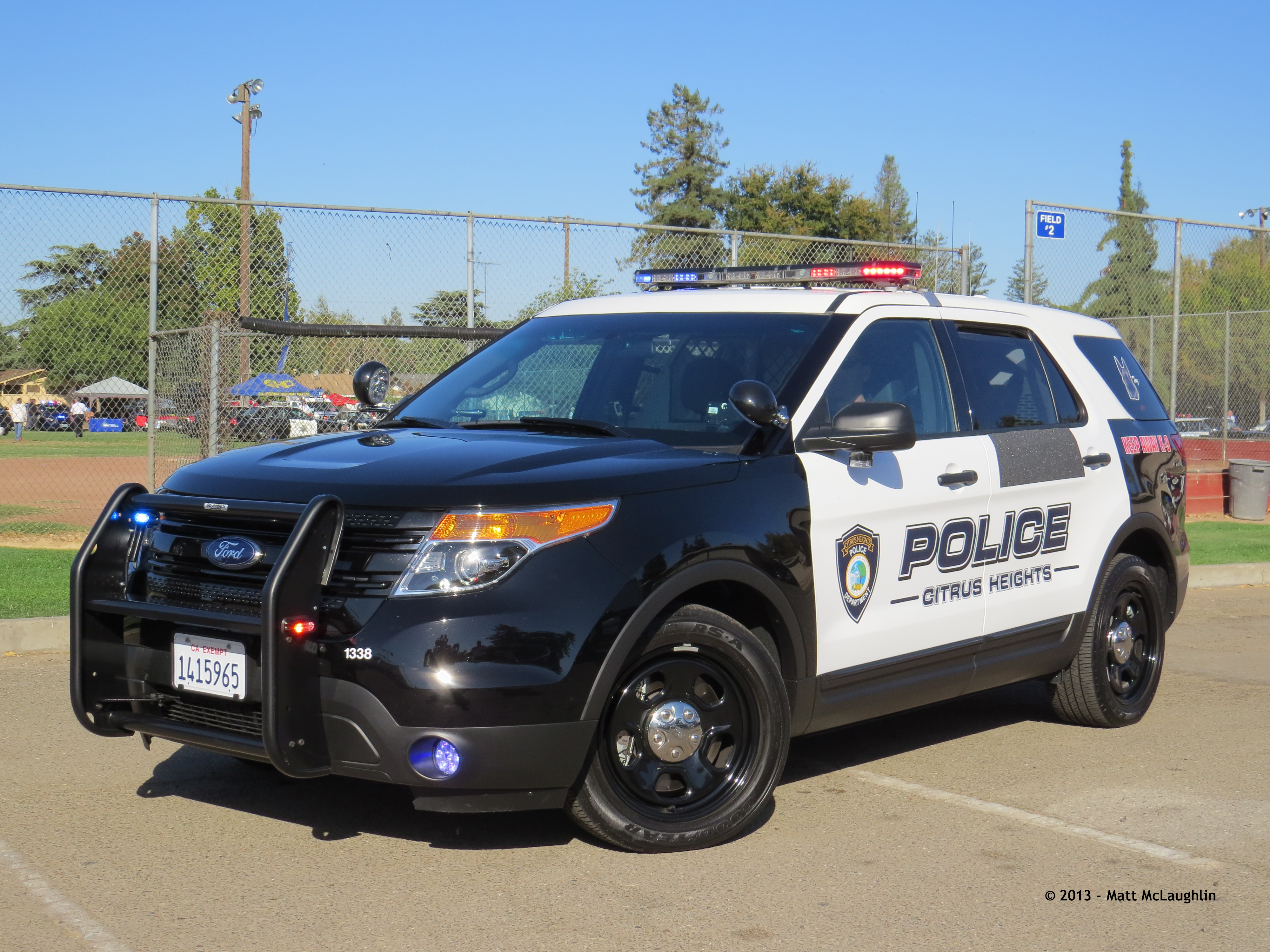 Menlo Park / Ripon Police Emergency Vehicle Show